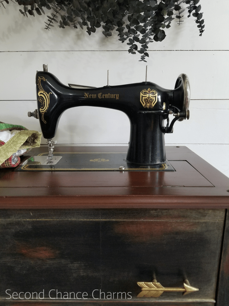Vintage New Century Sewing Machine Cabinet – Second Chance Charms