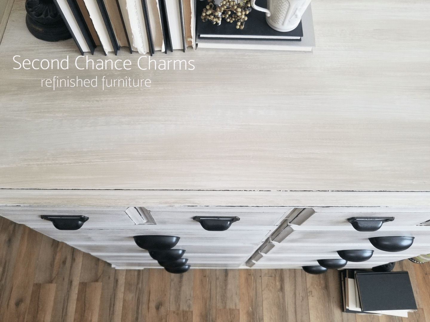 Dresser turned Faux Library Card Catalog Unit – Second Chance Charms