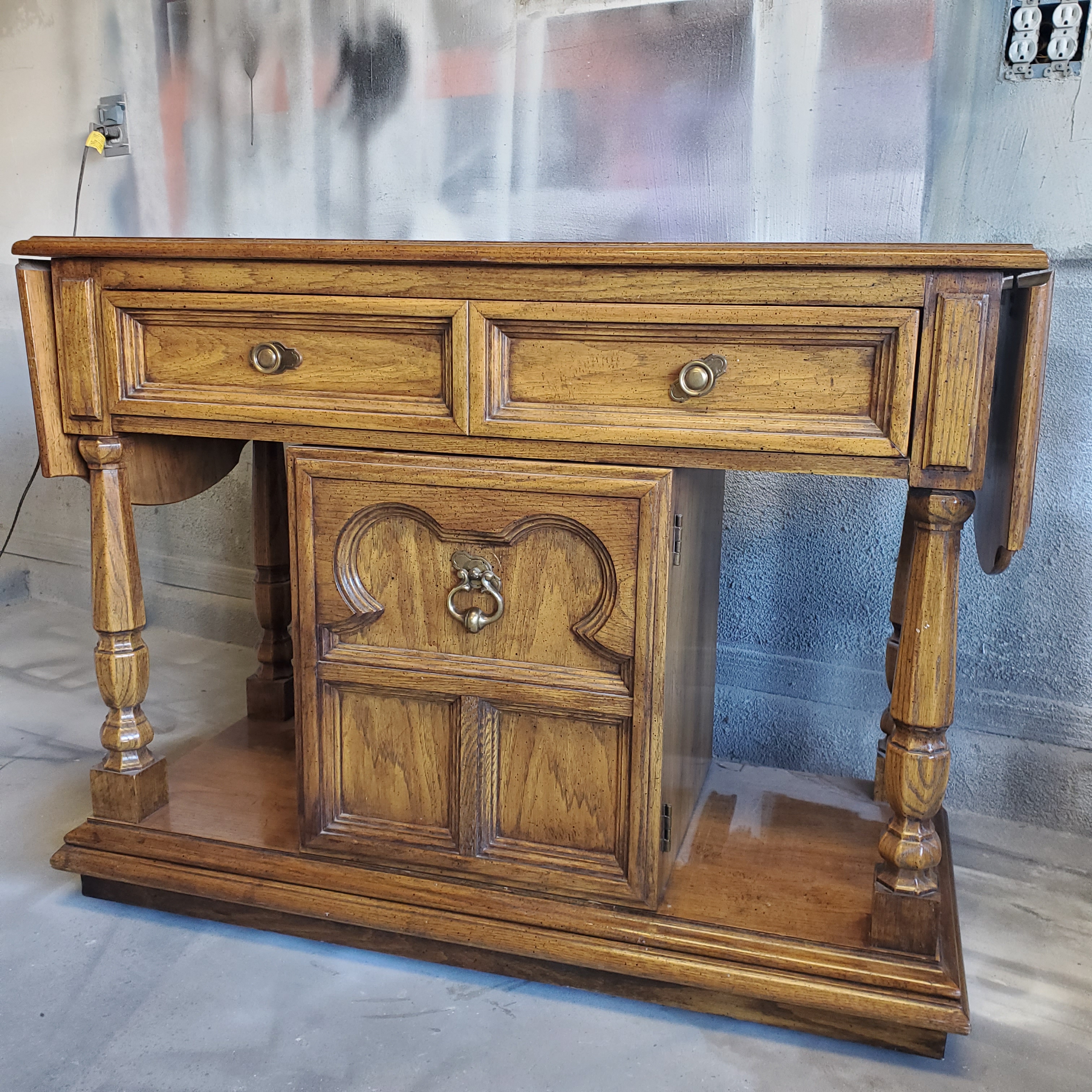Drop Leaf Server by Thomasville Furniture – Second Chance Charms