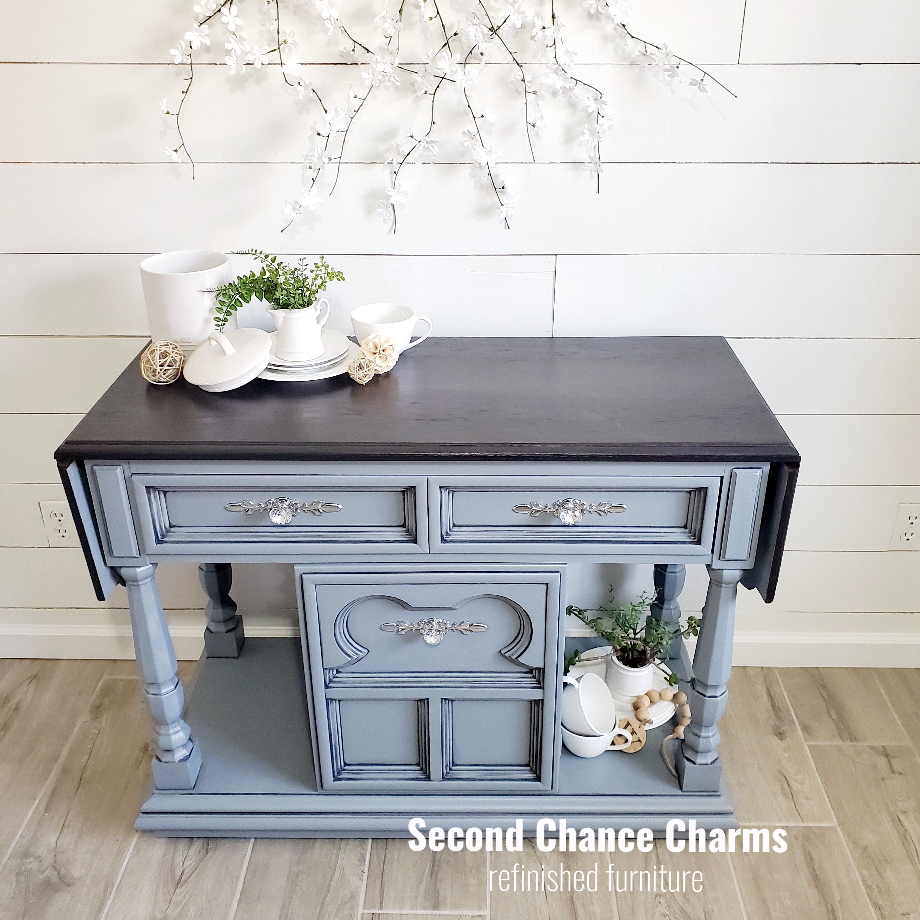 Drop Leaf Server by Thomasville Furniture – Second Chance Charms